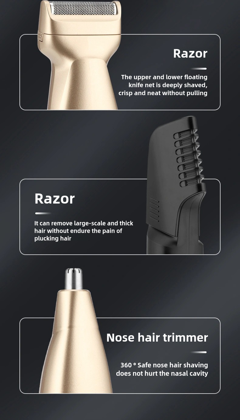 Men's electric razor 5 in 1 private pubic hair trimmer Scrotum ball ...