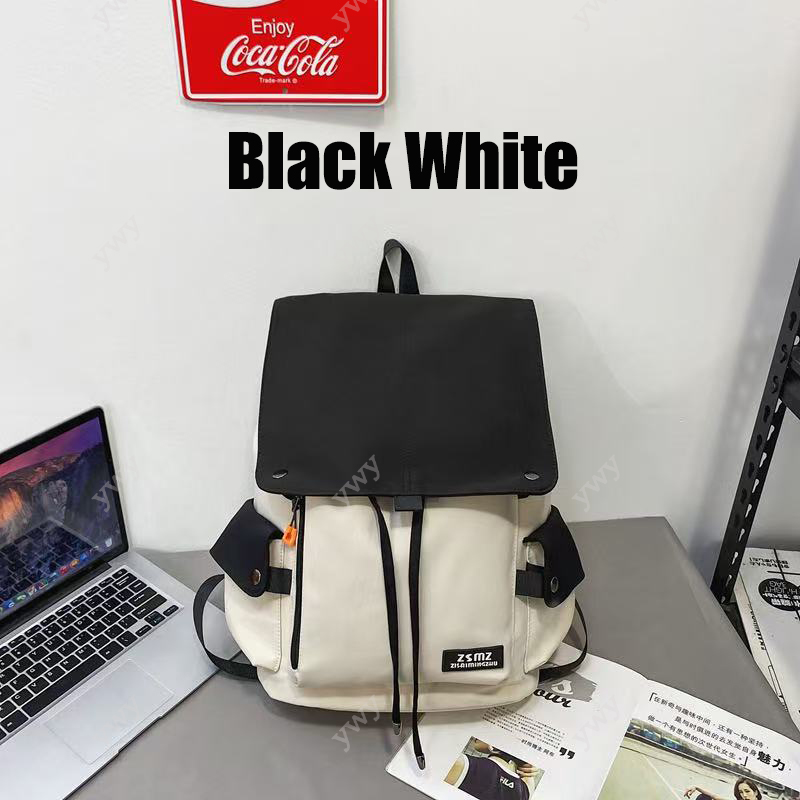 YAN 16/17 inches computer Leather Backpack Waterproof Back Pack Men's ...