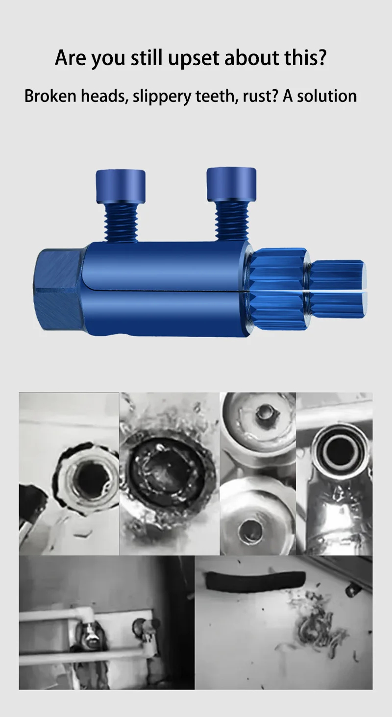 (Local Stock) Broken Pipe Thread Extractor For 1/2-3/4-1inch Faucet ...