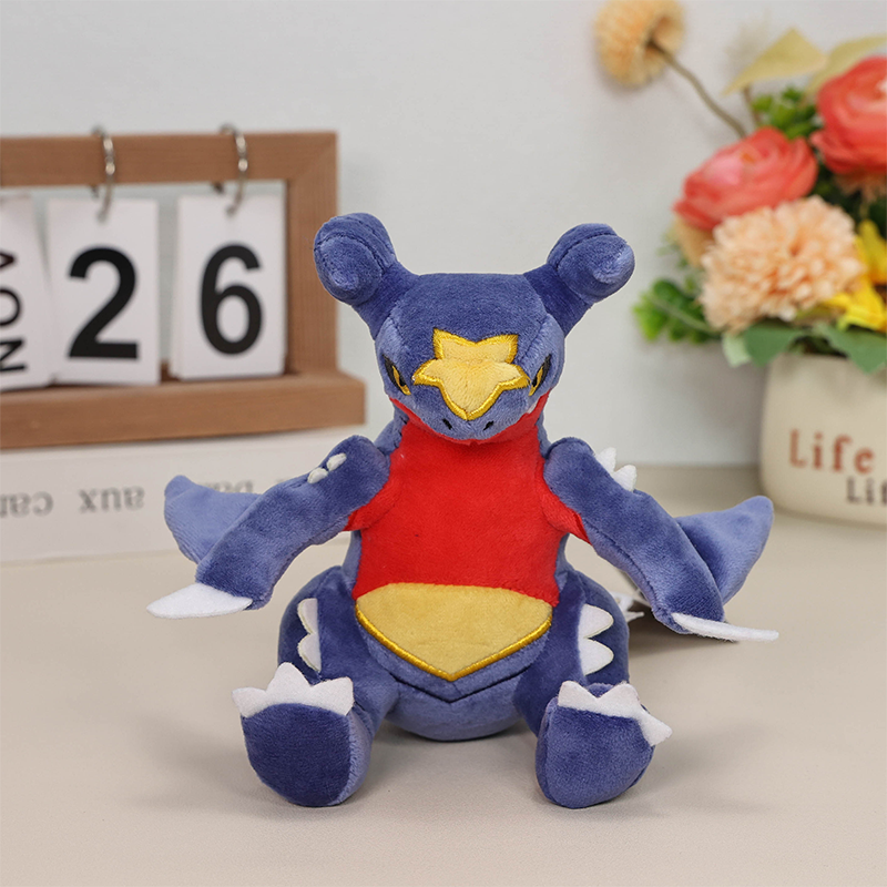 16-22cm Anime Pokemon Plush Toy Garchomp Pocket Monster Shark Plush ...