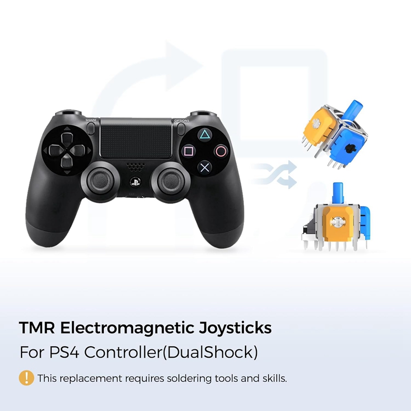AKNES TMR Electromagnetic Joystick for PS5 Edge Controller PS4 Controller Xbox Series X ...