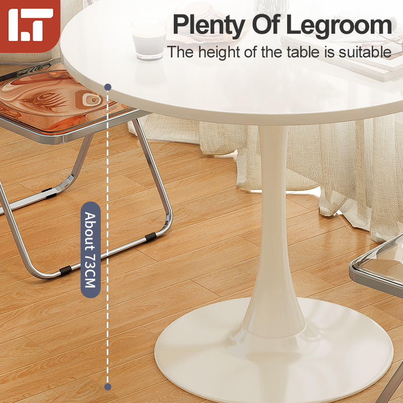 Coffee Table Cafe Table Meja Kopi Round Table Modern Minimalist Table ...