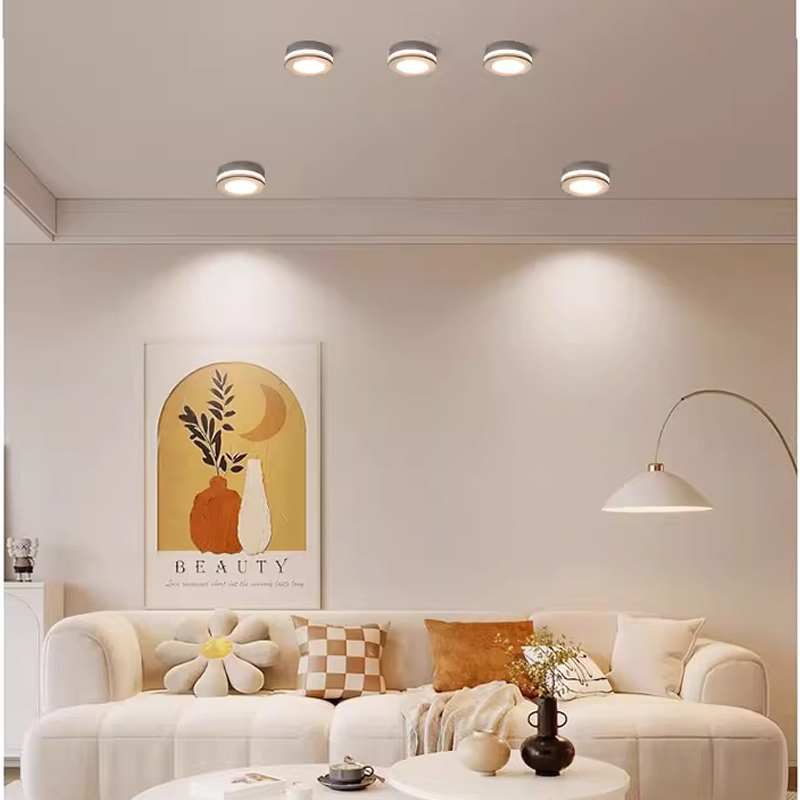 Surface mounted ultra-thin anti glare spotlight LED Creative side ...