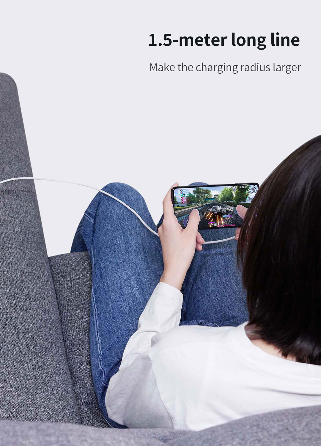 Xiaomi 6A L-Shaped Design Type- C Fast Charging Data Cable (1.5M/120W ...