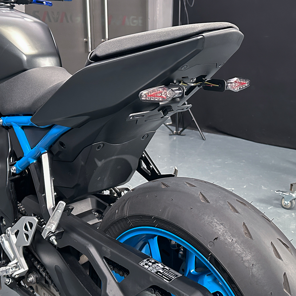 License Plate Holder with Turn Signal Light For Suzuki GSX-8R GSX S 8R ...