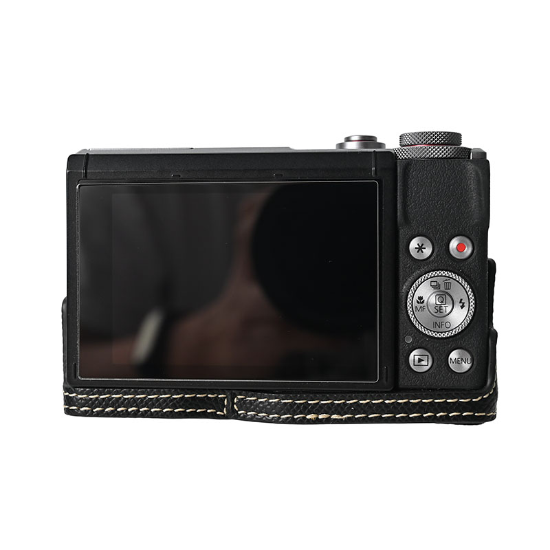 G7X3 G7X2 Casing Pu Leather Cover Camera Case Half Body for Canon G7X ...