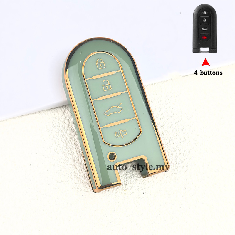【4buttons】perodua smart car key case For perodua Bezza MYVI AXIA ARUZ ...