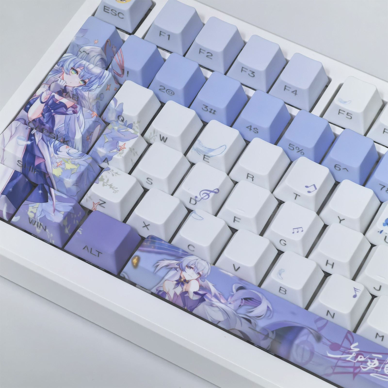 Robin Keycap Cherry Profile 120+ Keys PBT Five-sided Dye Sublimation ...