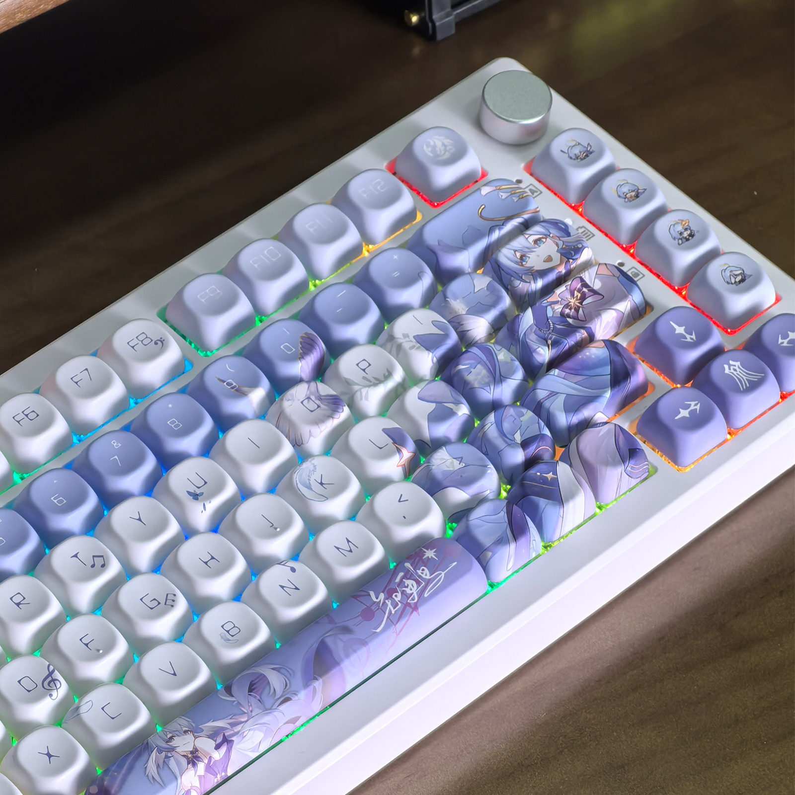 Robin Keycap Cherry Profile 120+ Keys PBT Five-sided Dye Sublimation ...