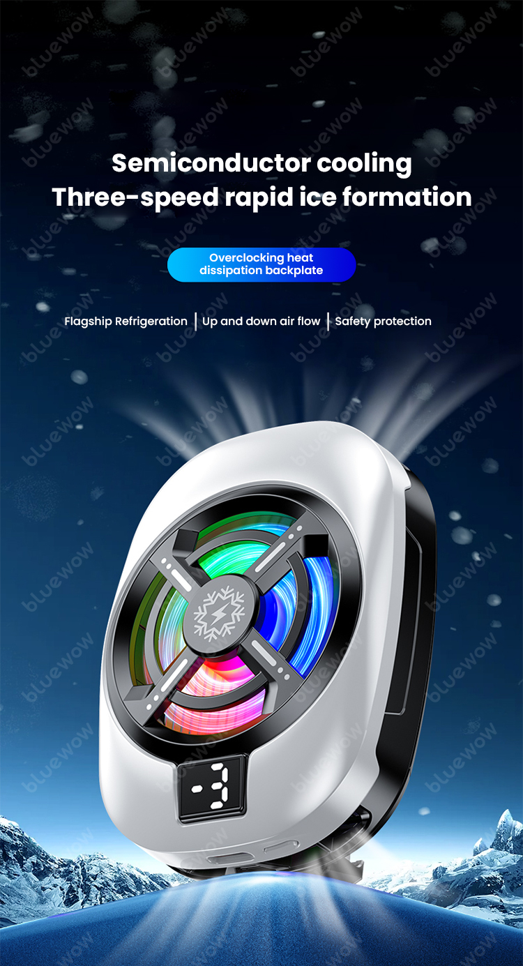 BlueWow 15W TL16 Phone Radiator for Mobile Phone Phablet Fan Semiconductor Mobile Phone Cooler ...