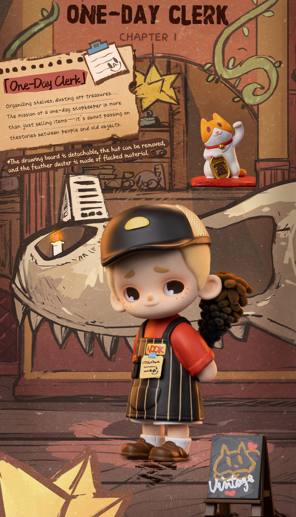 52TOYS NOOK In Vintage Store Series Blind Box Figure Toy | Shopee Malaysia