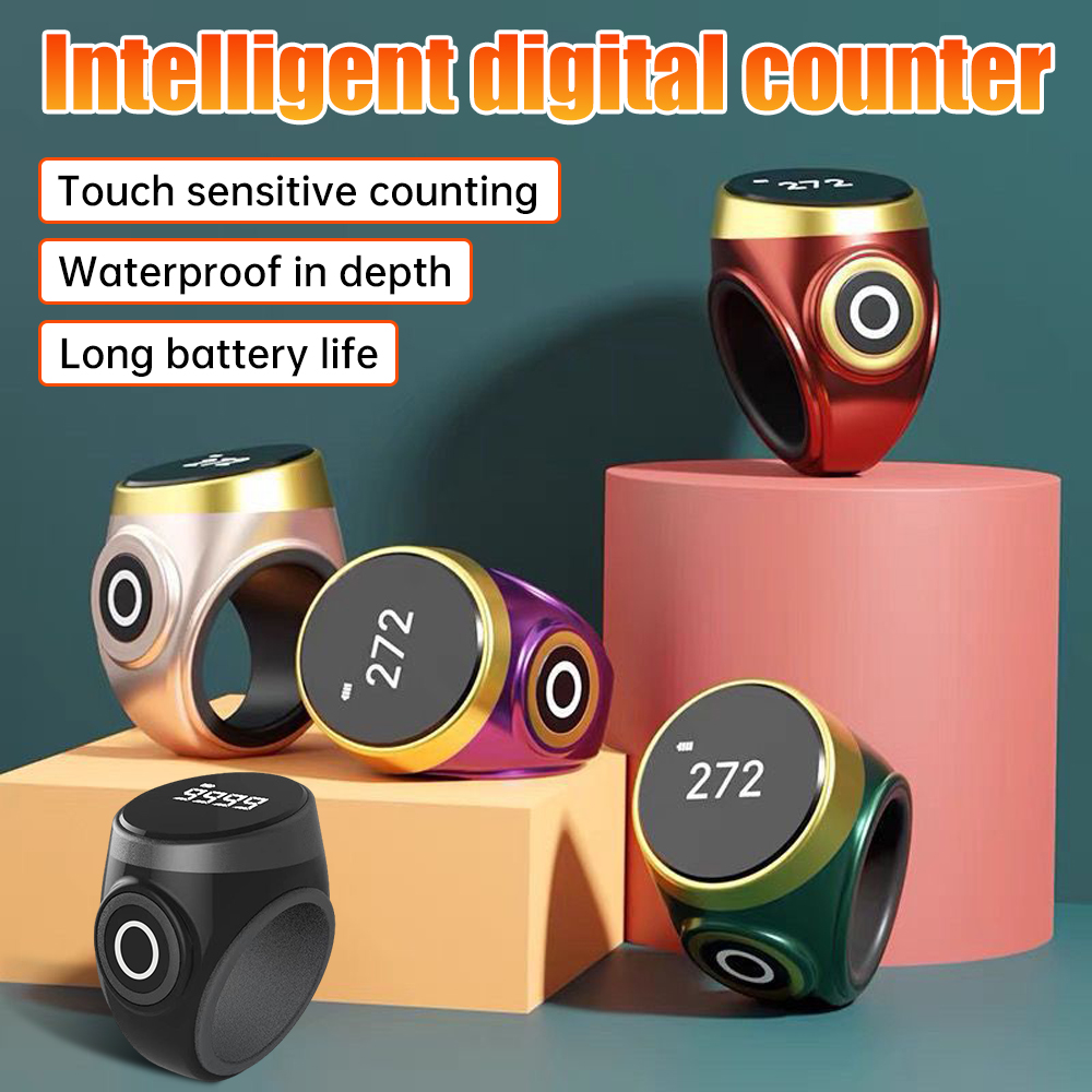 🎉READY STOCK🎉 Smart Tasbih Digita Tally Counter Ring for Muslims Zikr ...