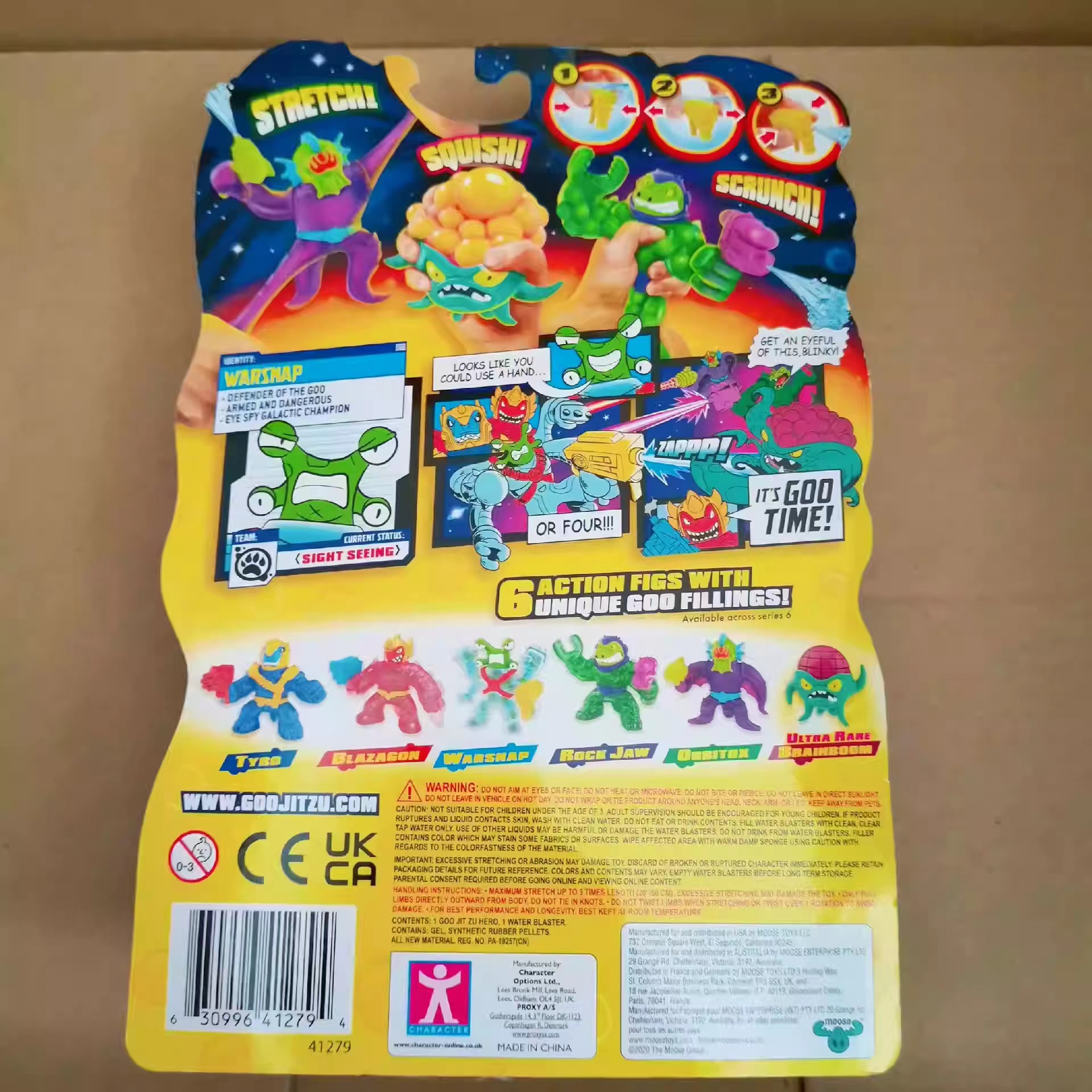 Heroes of Goo Jit Zu Galaxy Blast Hero Pack - Super Stretchy Orbitox ...