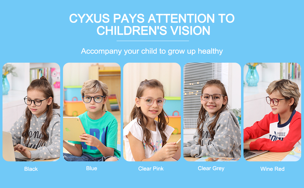 Cyxus Anti Blue Light Glasses Eye Protection Reduces Fatigue Reading ...