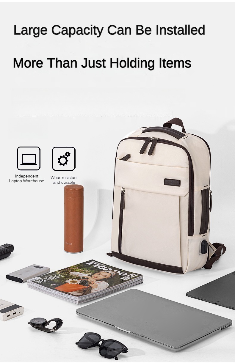 MY available Travel backpack Expandable Waterproof women backpack 14 ...