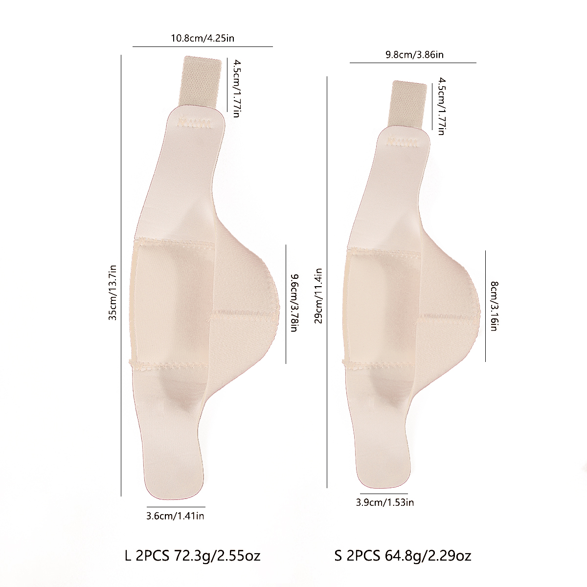 Gel Heel Protector Pads Shock Absorbing Insoles for Pain Relief and ...