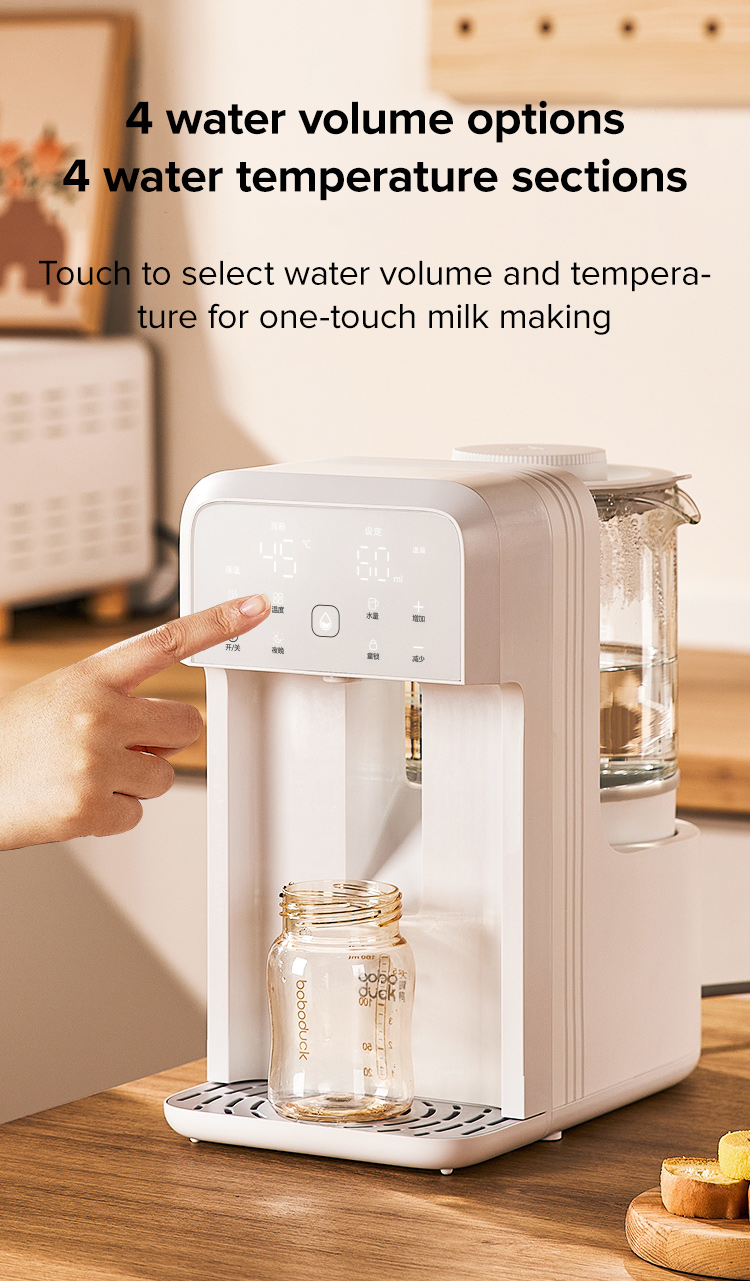 Boboduck Smart Baby Formula Maker with Automatic Water Dispensing ...