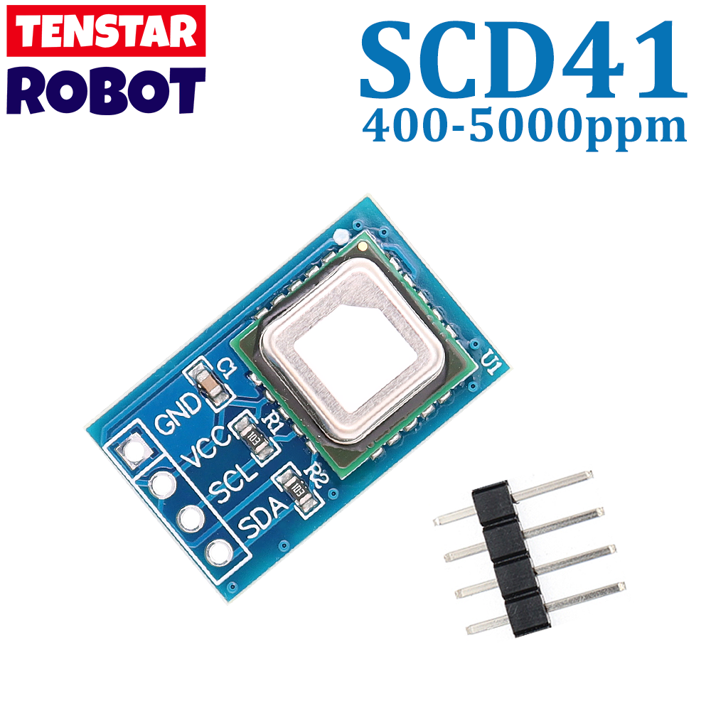 TENSTAR SCD40 SCD41 Gas Sensor Module Detects CO2 Carbon Dioxide ...