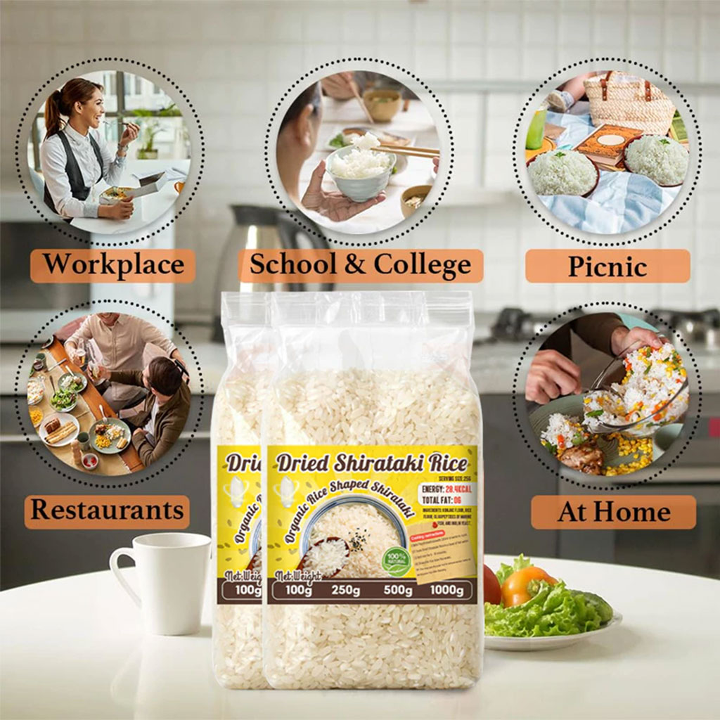 [ Halal ] Konjac Rice Konjac Dry Rice Beras Konjac No Need to Cook ...