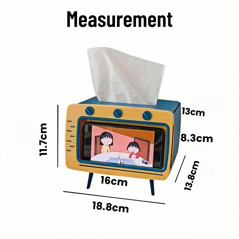 New model Tissue box with phone stand tissue box television mobile ...