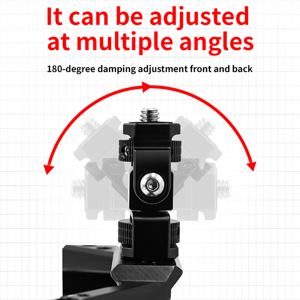 FEICHAO For DJI OSMO 360 For GoPro 13 Camera 360 Degree Rotation Mini ...