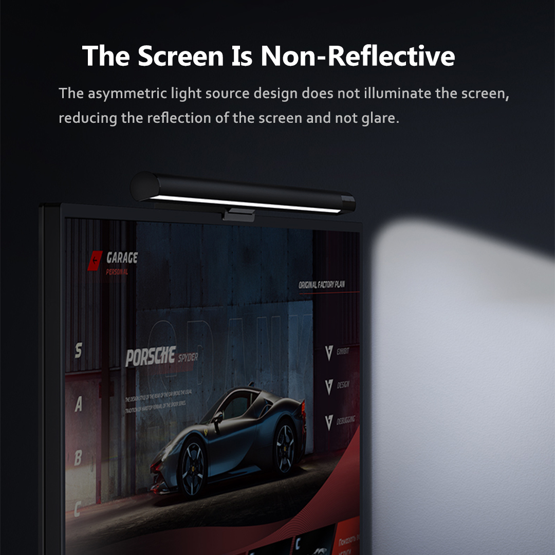 LYMAX Monitor Light Bar Computer Display USB Stepless dimming 3 colors ...