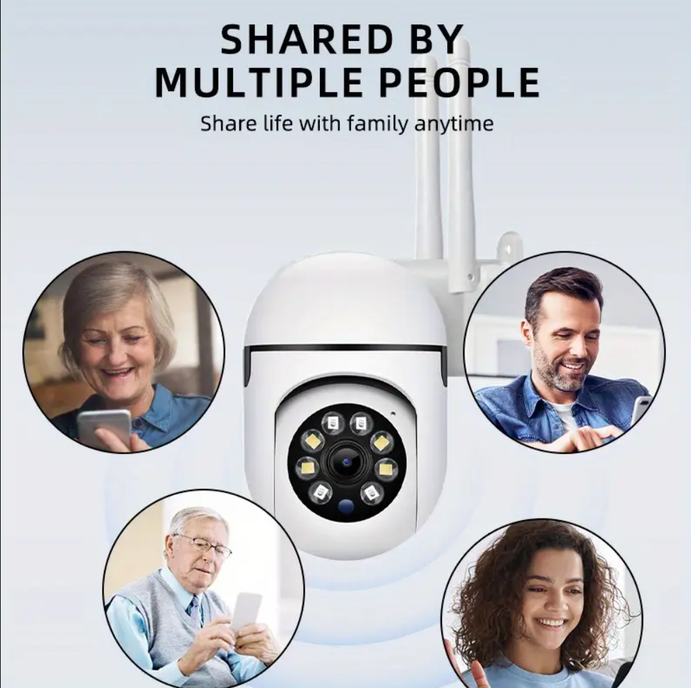 Wireless IP Camera For Indoors And Outdoors Body Detection With Color ...