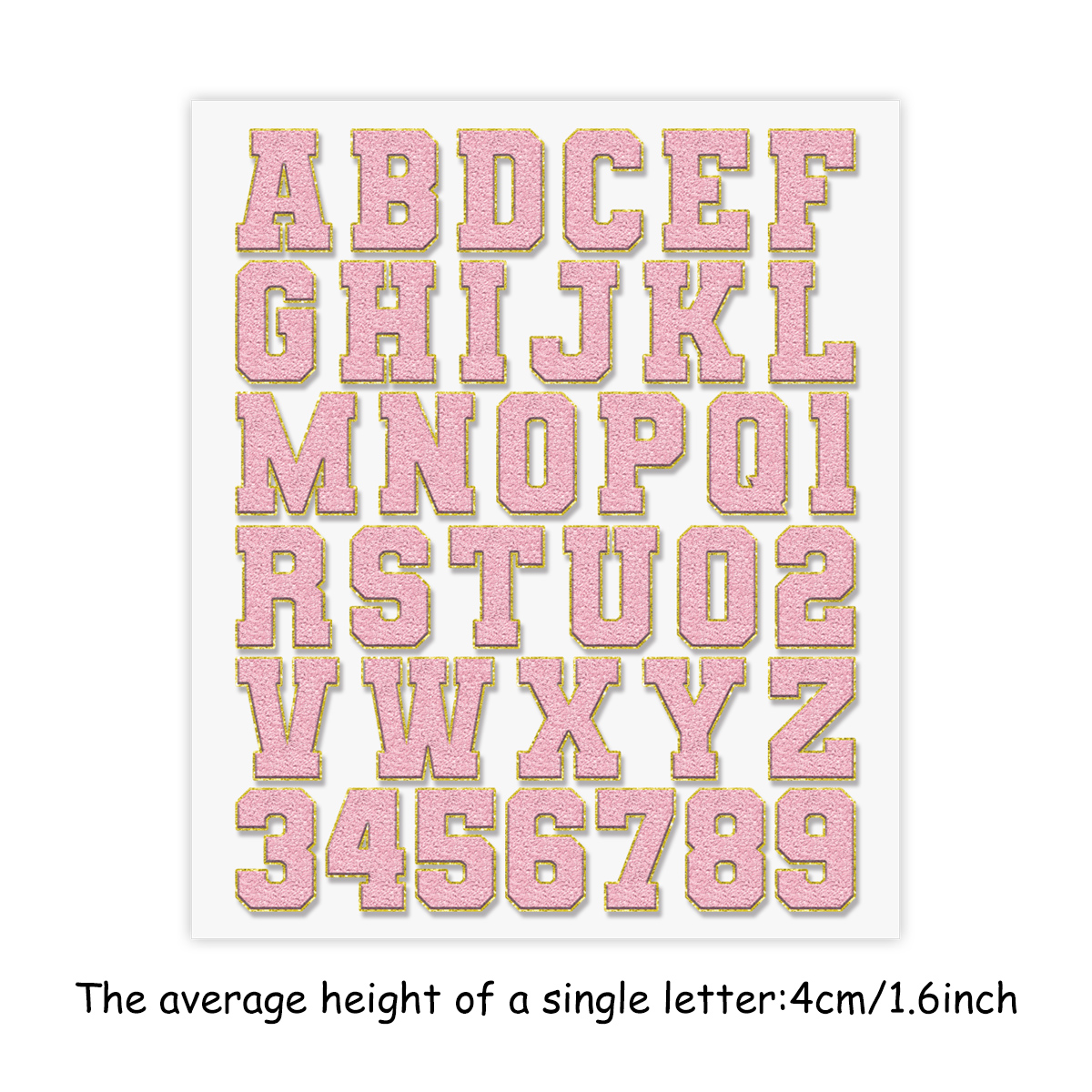 Cool Alphabet A-Z 0-9 Heat Transfer Vinyl Easy To Print Diy Hoodies ...