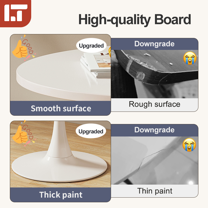 Meja Makan Bulat Round Dining Table 80CM Round Table Meja Bulat Nordic ...