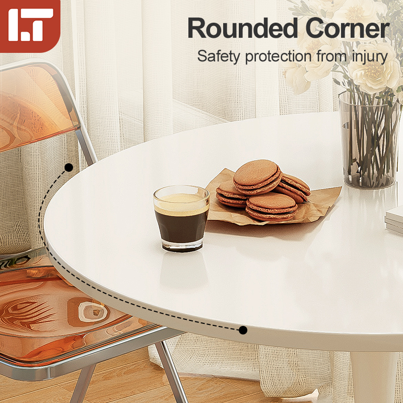 Meja Makan Bulat Round Dining Table 80CM Round Table Meja Bulat Nordic ...