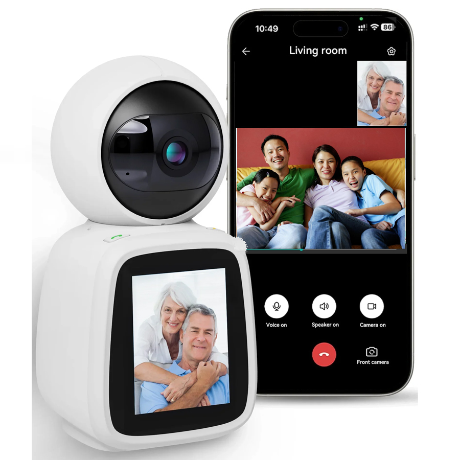Tuya Video Intercom Call Camera 2MP Bidirectional IP WiFi Wireless Baby ...