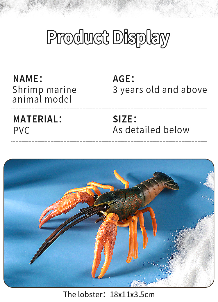 Ocean Sea Animals Toys Figures,Plastic Sea Creature Toys Ocean Animals ...