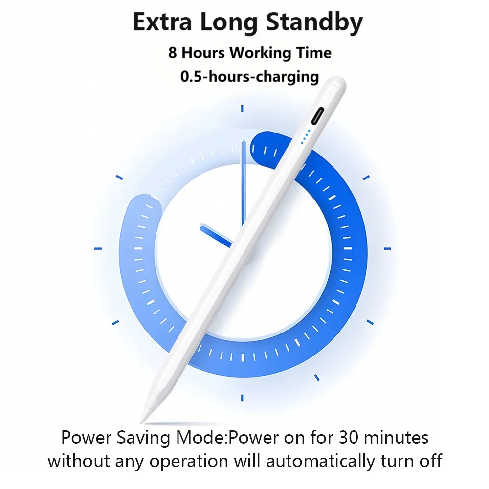 Universal Stylus Pen for Android/iOS - 5-Color Capacitive Touch Screen ...