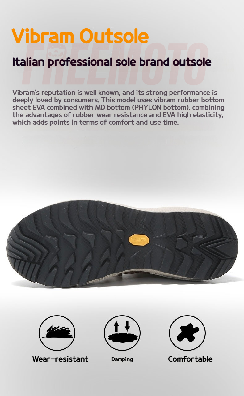 ARCX Motorcycle Shoes Waterproof Breathable Men Cowhide Leather Casual ...