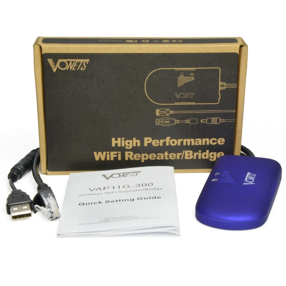 VAP11G-300 Portable Wifi Repeater/Bridge/Router Modes Multi-Functional ...