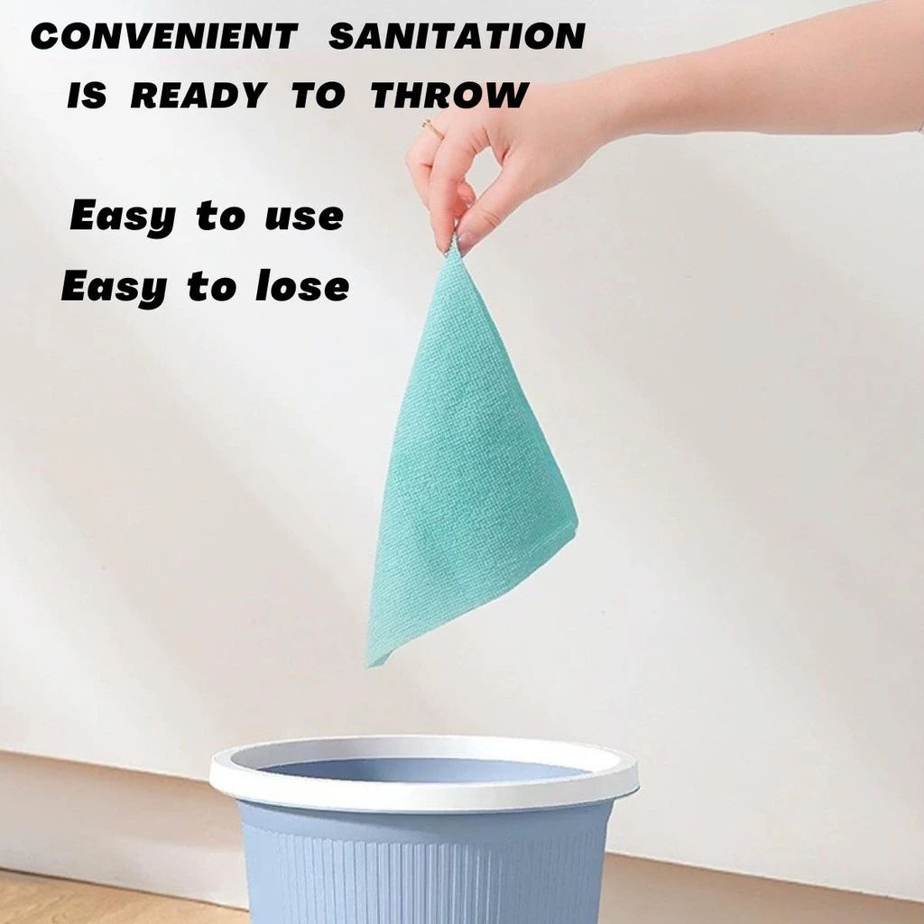 Rags kitchen rags Disposable 20pcs Absorbent Rag Reusable Non-Stick ...
