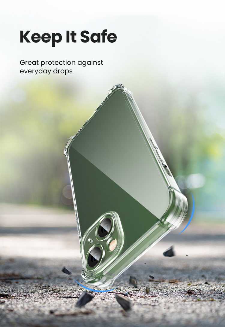 UGREEN iPhone Case for iPhone 16 Pro Max Shockproof Clear Soft Case ...