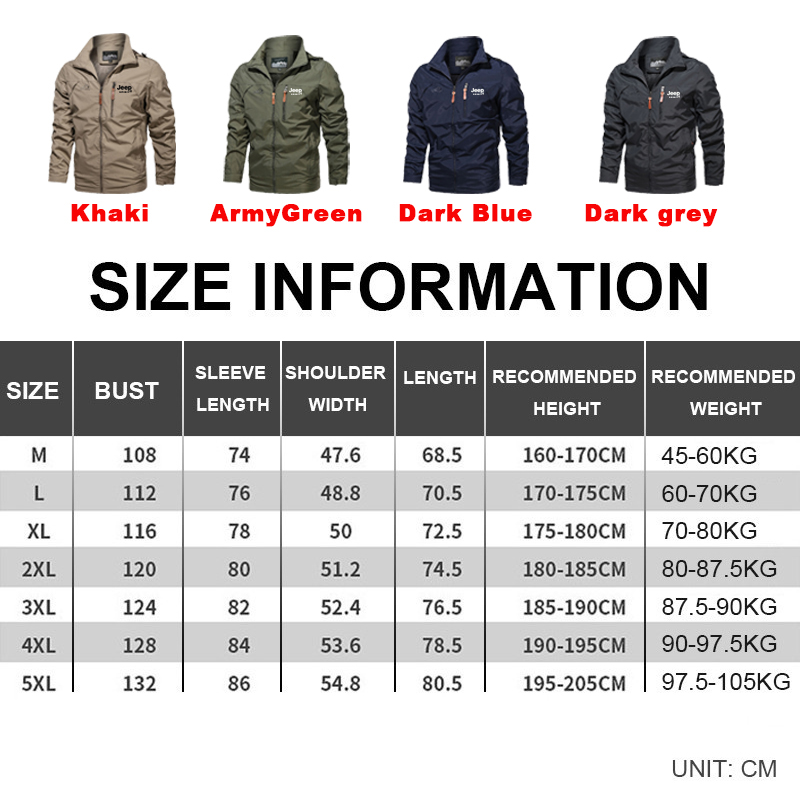 Jeep Spirit Men's Jackets Waterproof Windproof Motorcycle Jacket ...
