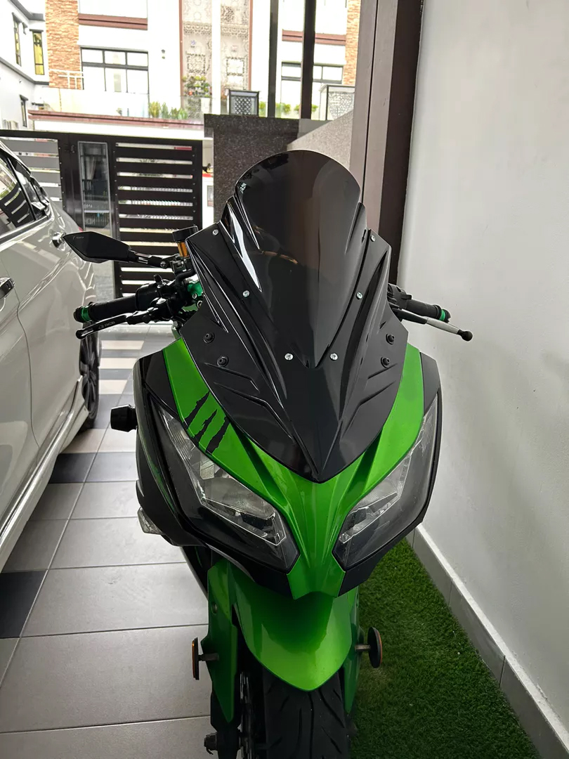 For Kawasaki Ninja 400 250 300 2013-2022 Motorcycle Windshield ...
