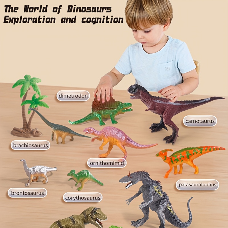 (Ready Stock)137PCS Dinosaur Figures Kit - STEM Educational Prehistoric ...