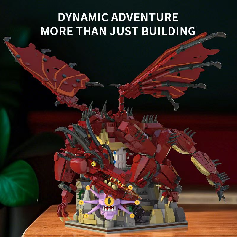 Dungeons & Dragons DND Building Blocks 1857 Pcs Xbert Animals Bricks ...