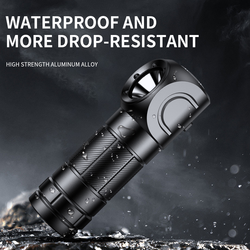 SUPERFIRE TH03 5W Powerful Head Flashlight Rechargeable Headlamp EDC Magnetic Headlight for ...