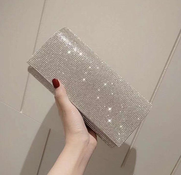 【MY STOCK】New Women's Diamond Handbag Bridal Banquet Bag | Shopee Malaysia