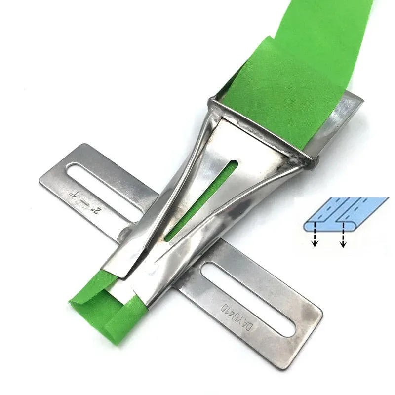 Two Sides Upward Reverse Belt Loop Folder DAYU410 For 2 Needle ...
