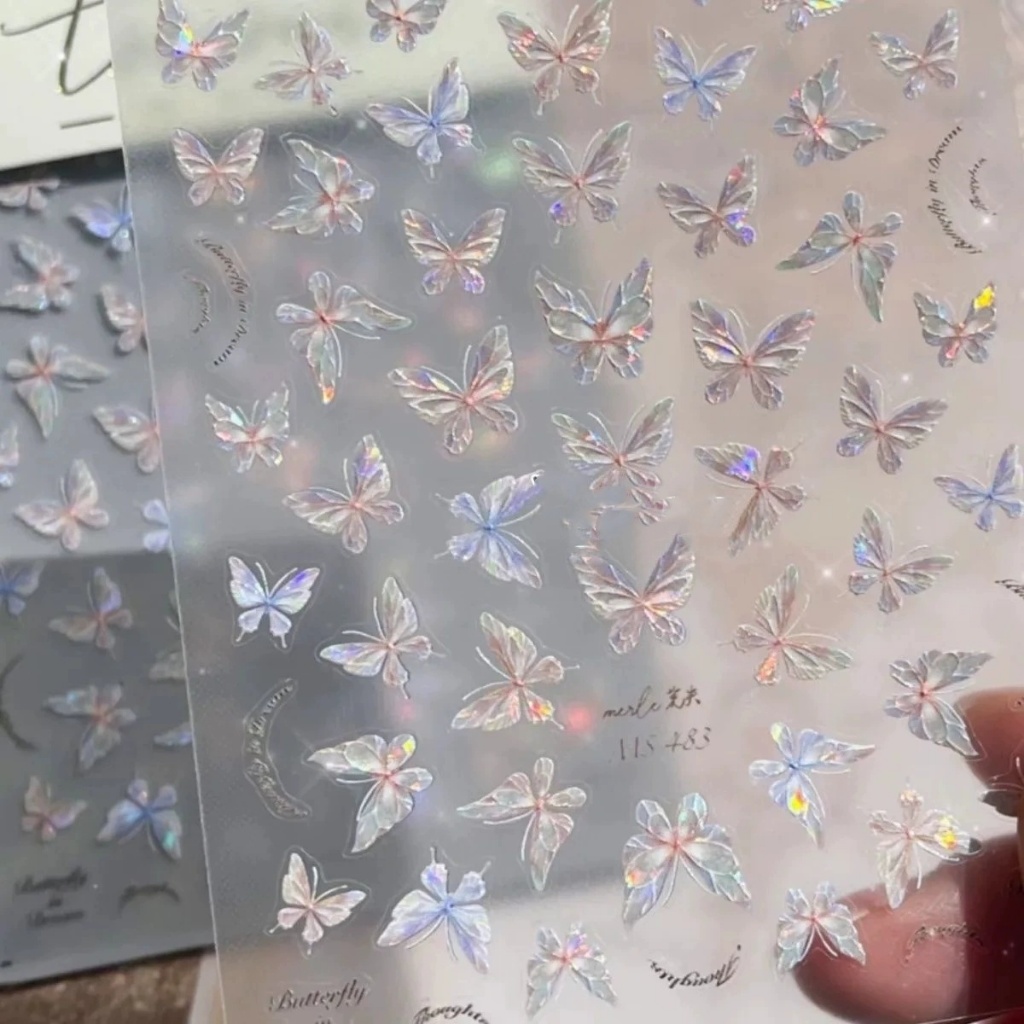 Chibi Character Susuwatari Eggette Kawali Anime Cartoon Nail Stickers ...