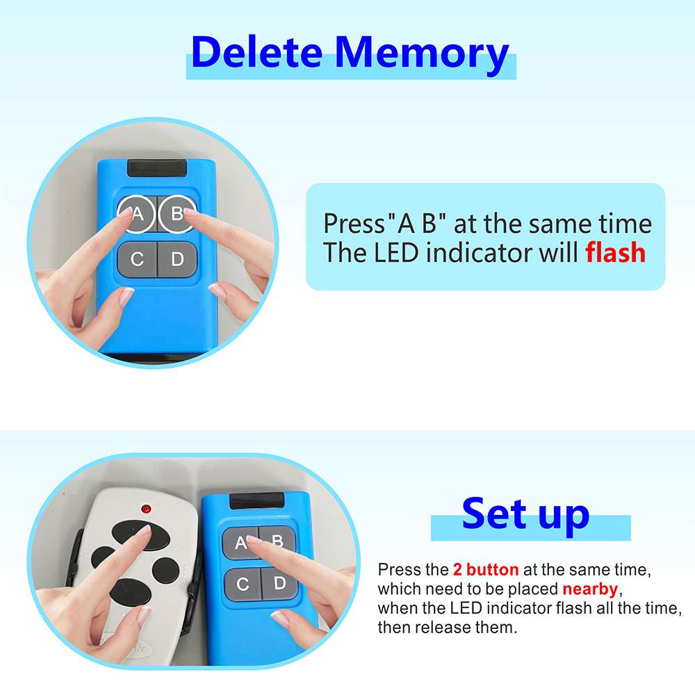 8 channel universal clone remote control, 8 buttons copy remote control ...
