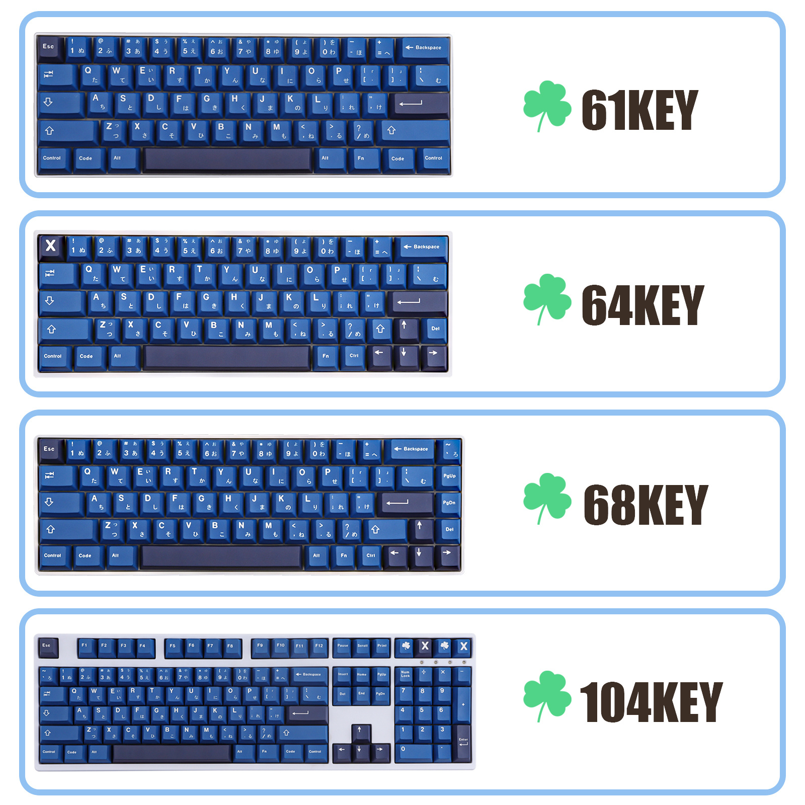 GMK Striker Keycap 151 Key PBT Cherry Profile DYE-SUB Personalized For ...