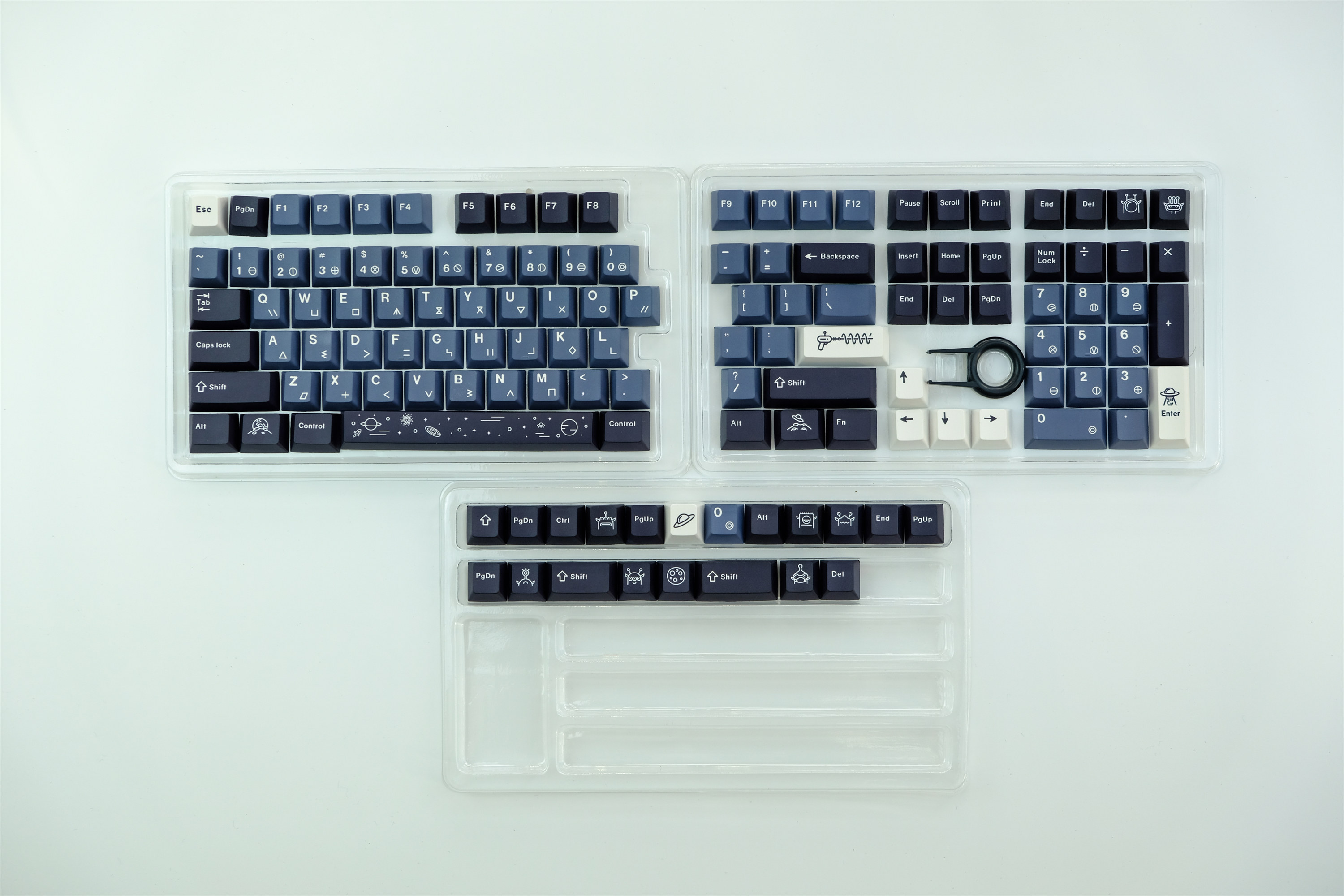 GMK Alien Keycap 129 Keys PBT Cherry Profile DYE-SUB Personalized For ...