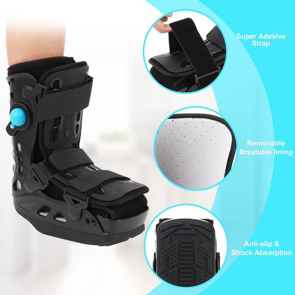 Aircast Boots Ankle Spin Fracture Walking Artifact Plaster Shoe Guard ...