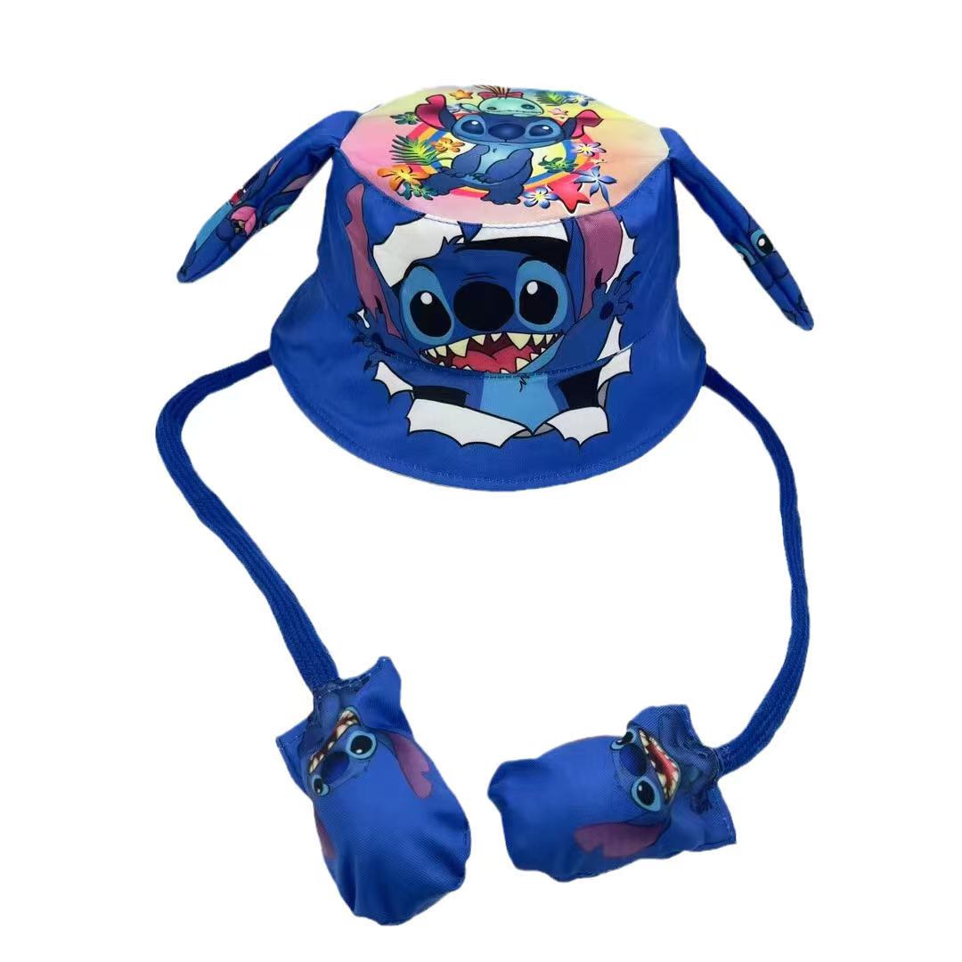 Stitch hat, Stitch ears move airbag bucket hat | Shopee Malaysia